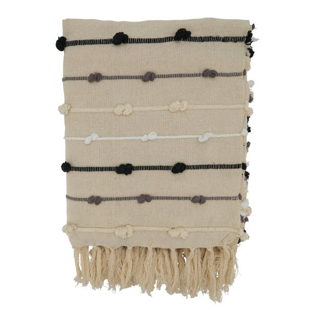 Saro Sevan 100% Cotton Throw | Wayfair